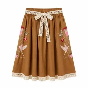 HELMSTEDT Vivienne Skirt - Brown