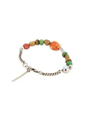 Dries Van Noten Handmade Combination Of Natural Stones Bracelet Multi