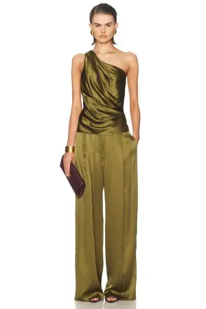 THE SEI For Draped One Shoulder Top