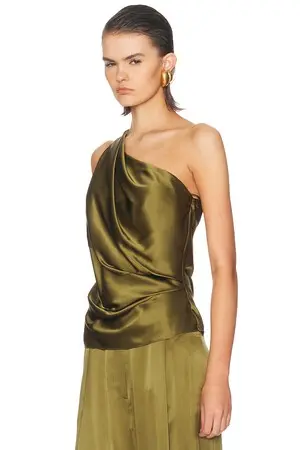 THE SEI For Draped One Shoulder Top