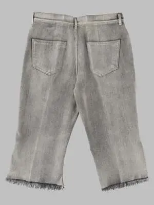 Rick Owens Jeans Bolan Cutoffs - Gray