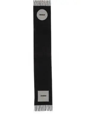 Jacquemus Sciarpa Rond Carr - Black