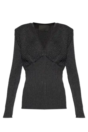 AKEP Top With Lurex Thread - Grey