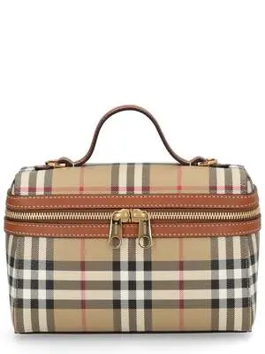 Burberry Borsa Vanity Check - Cream