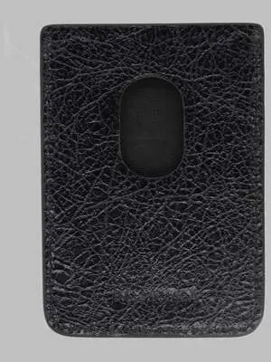 Balenciaga Portacarte Magnetico Le City - Black