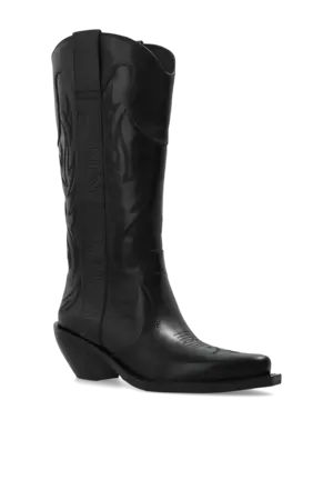 Off-White Santiag High’ Heeled Knee-high Boots