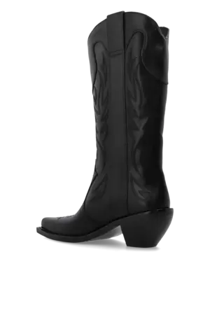 Off-White Santiag High’ Heeled Knee-high Boots