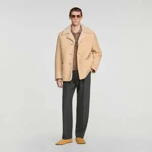 Sandro Shearling Jacket