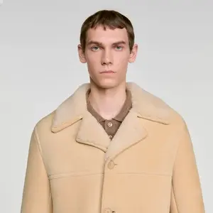 Sandro Shearling Jacket