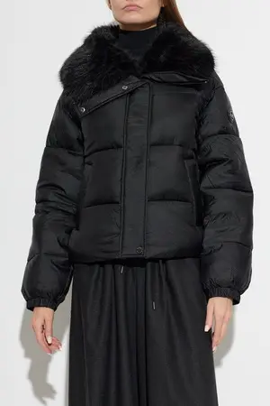 Michael Kors Padded Jacket With Faux Fur