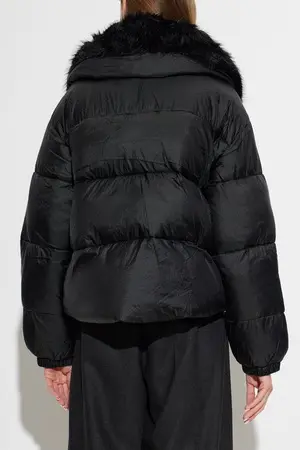 Michael Kors Padded Jacket With Faux Fur