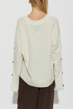 AKEP Sweater With Buttons On The Sleeves