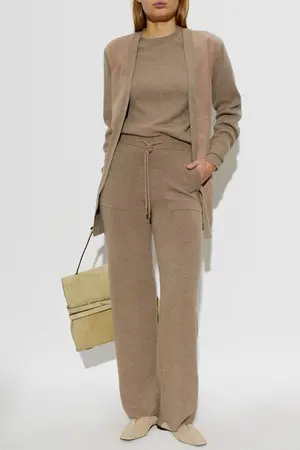 Max Mara Leather Ballerines - Beige