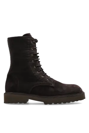 Max Mara Leather Ankle Boots