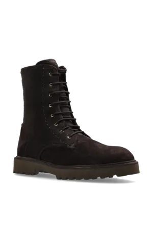 Max Mara Leather Ankle Boots