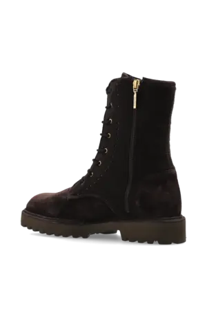 Max Mara Leather Ankle Boots