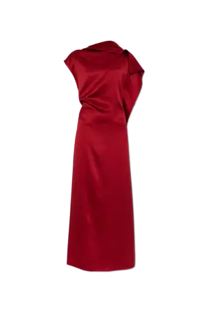 Sportmax Silk ‘giara’ Dress - Red