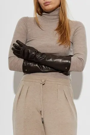 Max Mara Afidee’ Leather Gloves