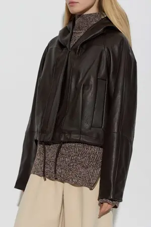 Sportmax Kabala’ Leather Jacket