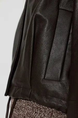 Sportmax Kabala’ Leather Jacket