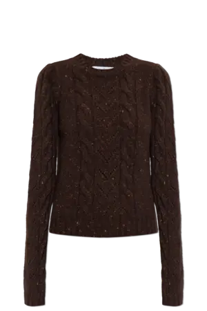 Max Mara Wool Sweater ‘samba - Brown