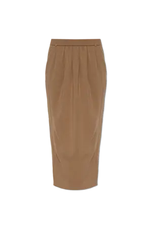 Max Mara Angizia’ Wool Skirt - Brown