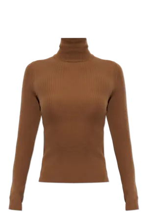 Max Mara Cavallo’ Wool Turtleneck - Brown
