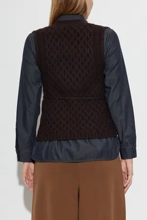 Max Mara Wool Vest ‘lembo