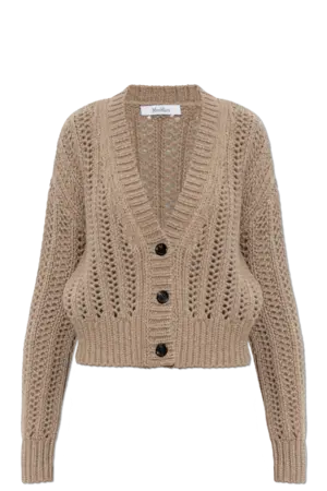 Max Mara Cashmere Cardigan ‘zaino - Beige