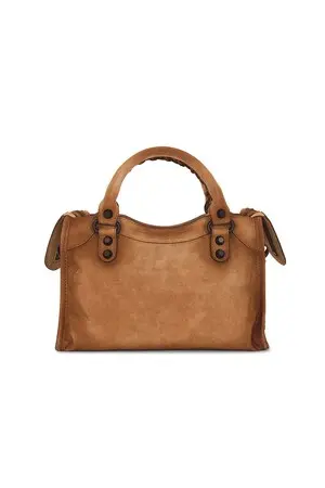 Balenciaga Le City Mini Bag In Tan
