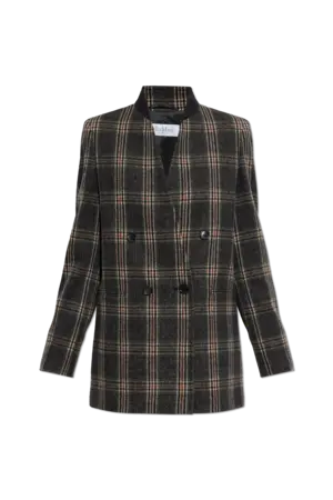 Max Mara Elmo’ Wool Coat - Brown