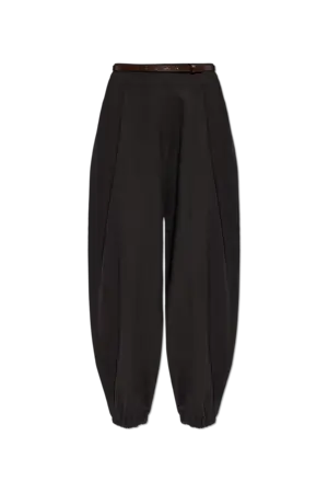 Max Mara Pergola’ Wool Pants - Brown