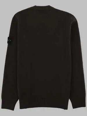 Stone Island Maglia In Lana A Costine
