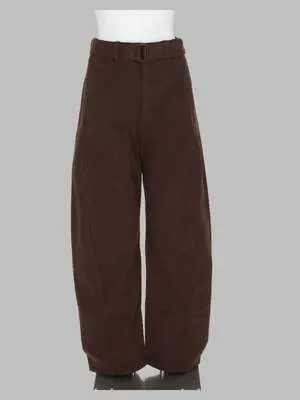 LEMAIRE Pantalone Twisted - Brown