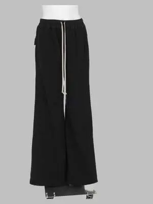 Rick Owens Pantalone Wide Pusher - Black