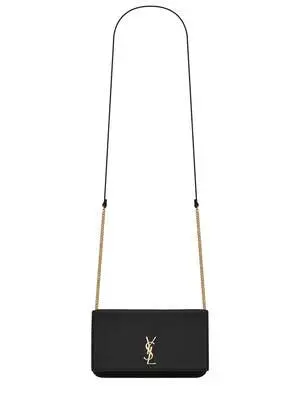Saint Laurent Custodia Per Smartphone Cassandre - Black