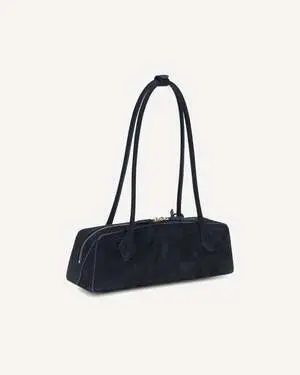Alaïa Le Teckel Shoulder Bag - Blue
