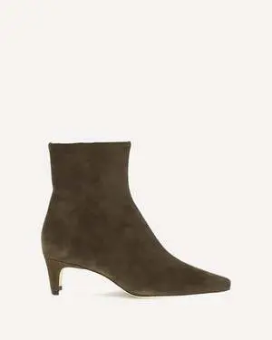 Staud Wally Ankle Boots - Black