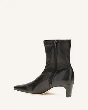 Staud Wally Sock Leather Ankle Boots