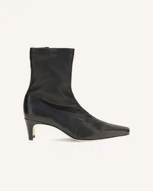 Staud Wally Sock Leather Ankle Boots