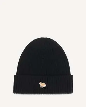 Maison Kitsuné Baby Fox Beanie - Black