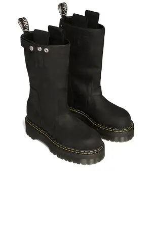 Rick Owens X Dr. Martens Quad Sole Pull On Boot