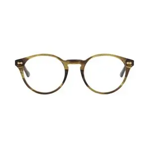Gucci Round-frame Acetate Optical Frames 'havana Havana Transparent - Brown