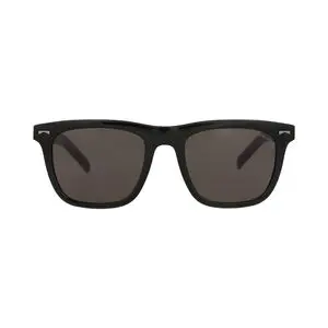 Montblanc Square-frame Acetate Sunglasses Grey - Black