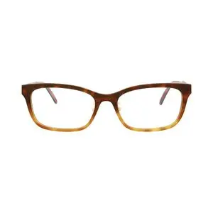 Saint Laurent Square-frame Acetate Optical Frames 'havana Transparent - Gold