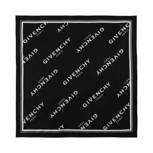 Givenchy Shadow Small Square In Silk - Black