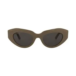 Balenciaga Cat Eye-frame Acetate Sunglasses Grey - Brown