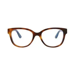 Saint Laurent Round-frame Acetate Optical Frames 'havana Havana Transparent - Brown