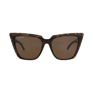 Balenciaga Cat Eye-frame Acetate Sunglasses 'havana Havana - Brown