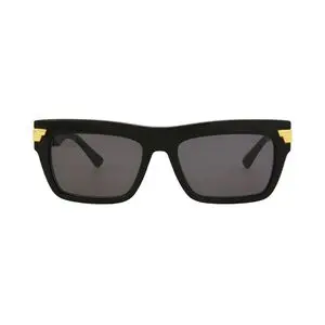 Bottega Veneta Square-frame Metal Sunglasses Grey